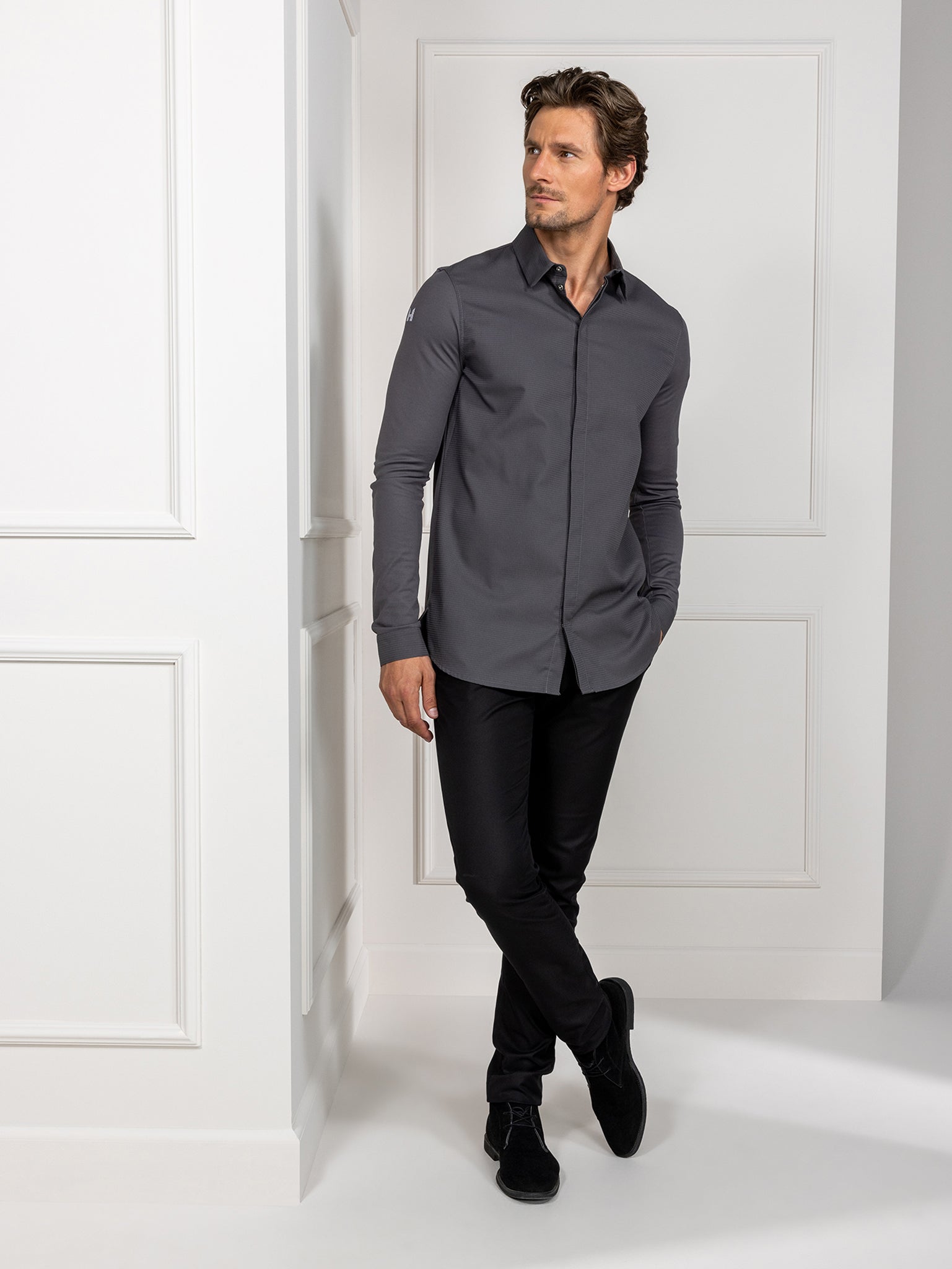 Grey Chef Jackets | Le Nouveau Chef UK